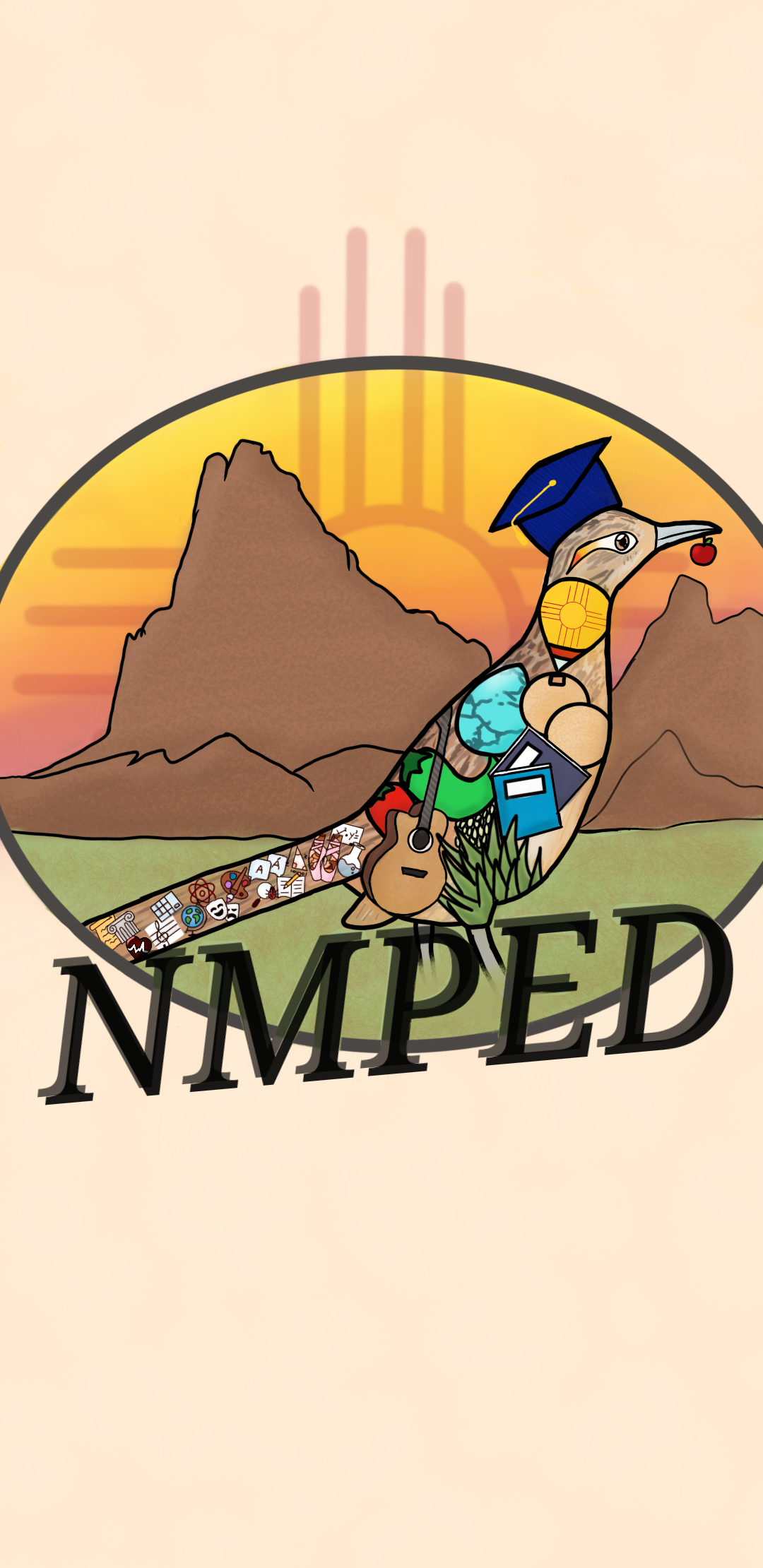 Leslie Bello Garcia NMPED Logo 2019 - Public Academy for Performing Arts