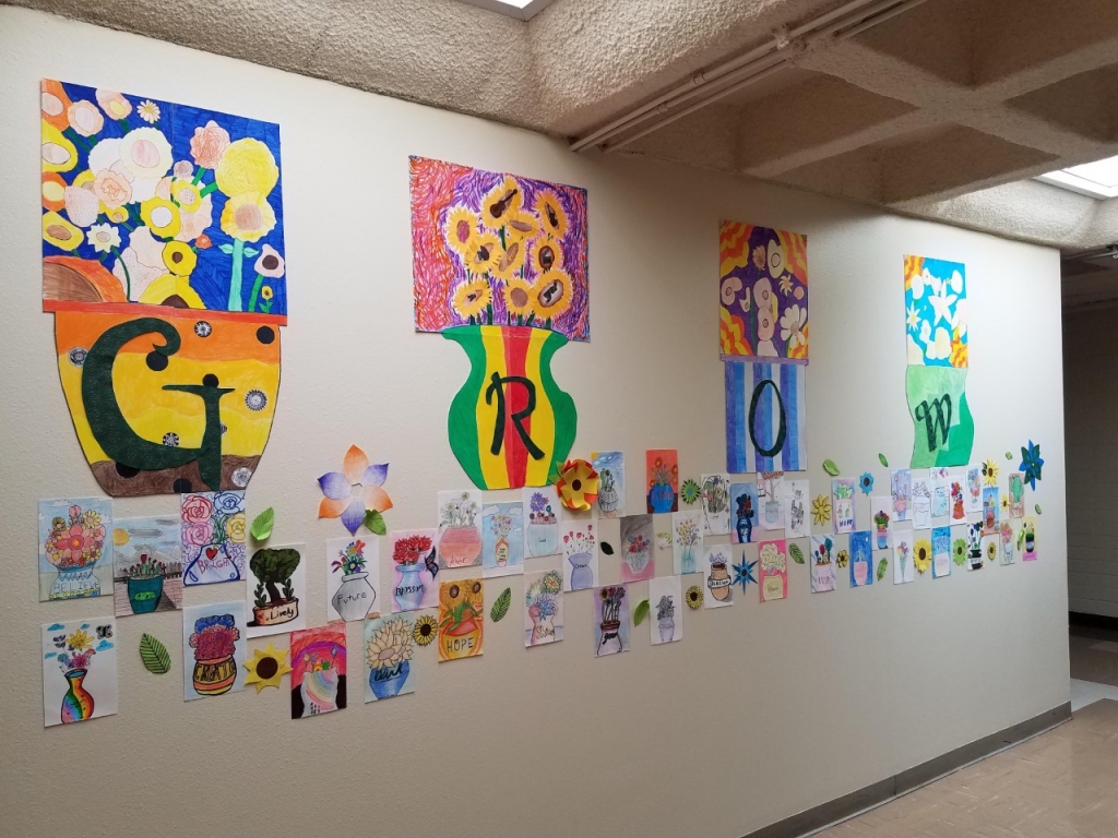 grow art installation 2019 - Public Academy for Performing Arts